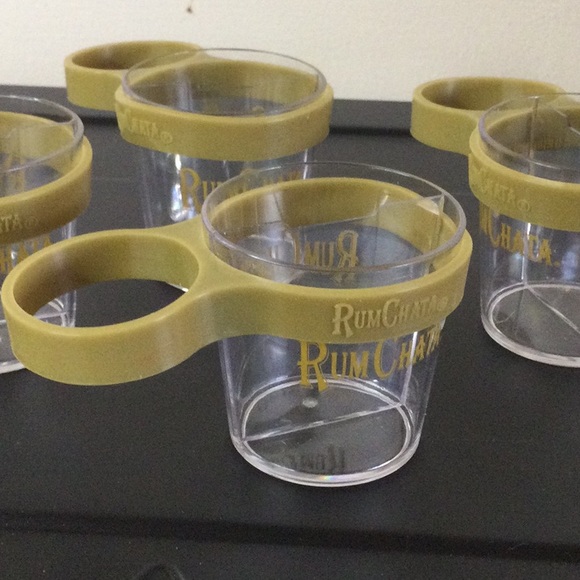 Rum Chata | Dining | New Plastic 4 Rum Chata Split Shot Glass | Poshmark